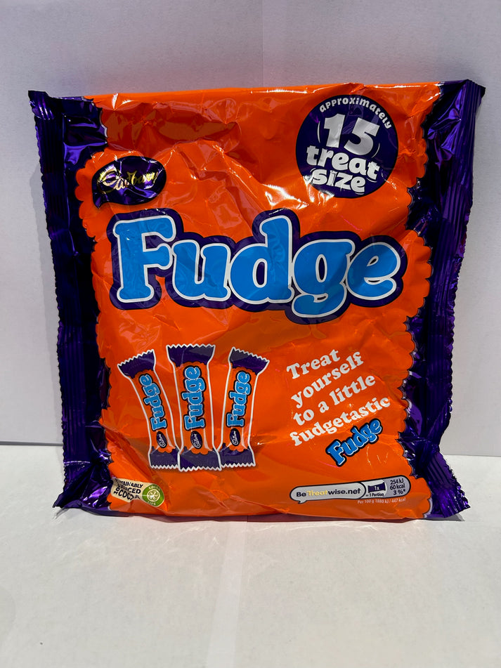 Cadbury Fudge Treat Size Bag 202g – Tom's Confectionery Warehouse