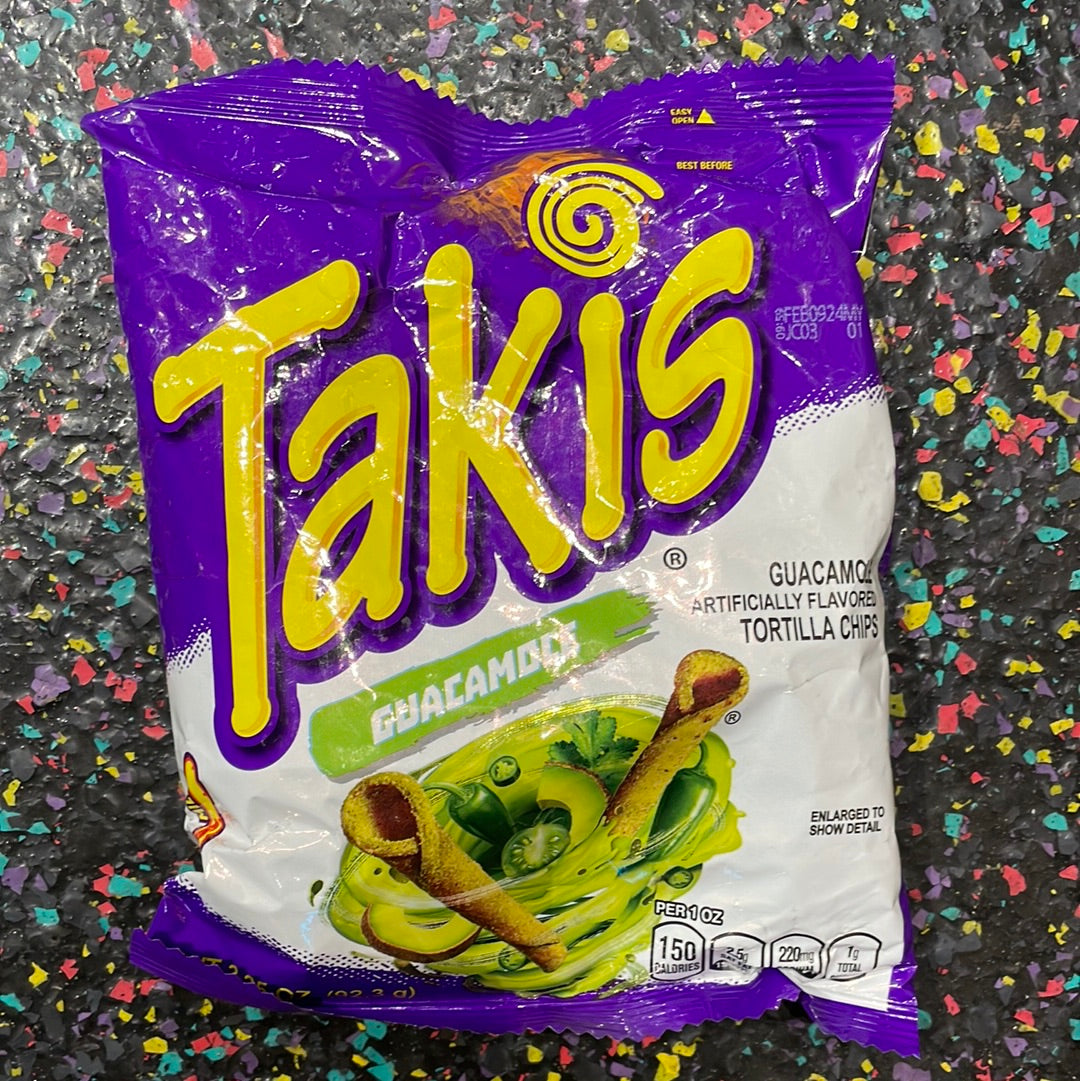 Barcel Takis Guacamole 92.3g – Tom's Confectionery Warehouse