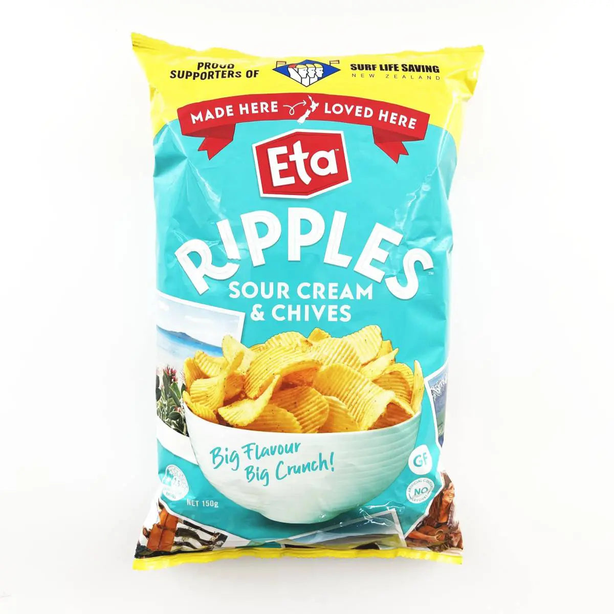Eta Ripples Sour Cream 150g – Tom's Confectionery Warehouse