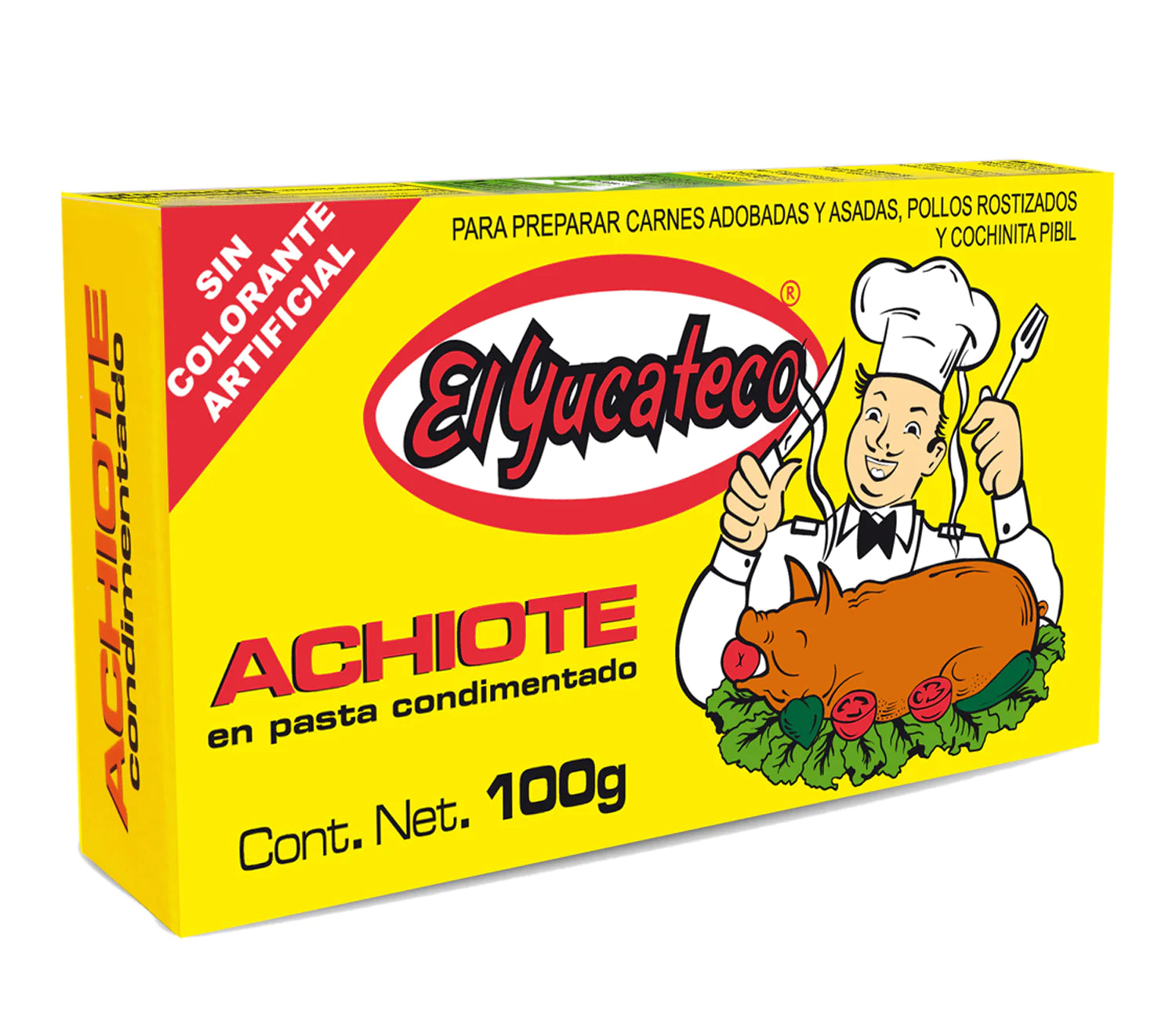 Yucateco Achiote Paste 100g – Tom's Confectionery Warehouse