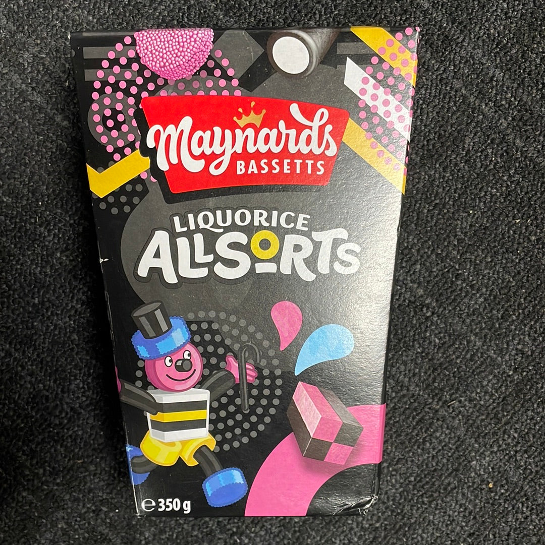 Maynard’s Licorice allsorts gift box - 350g – Tom's Confectionery Warehouse