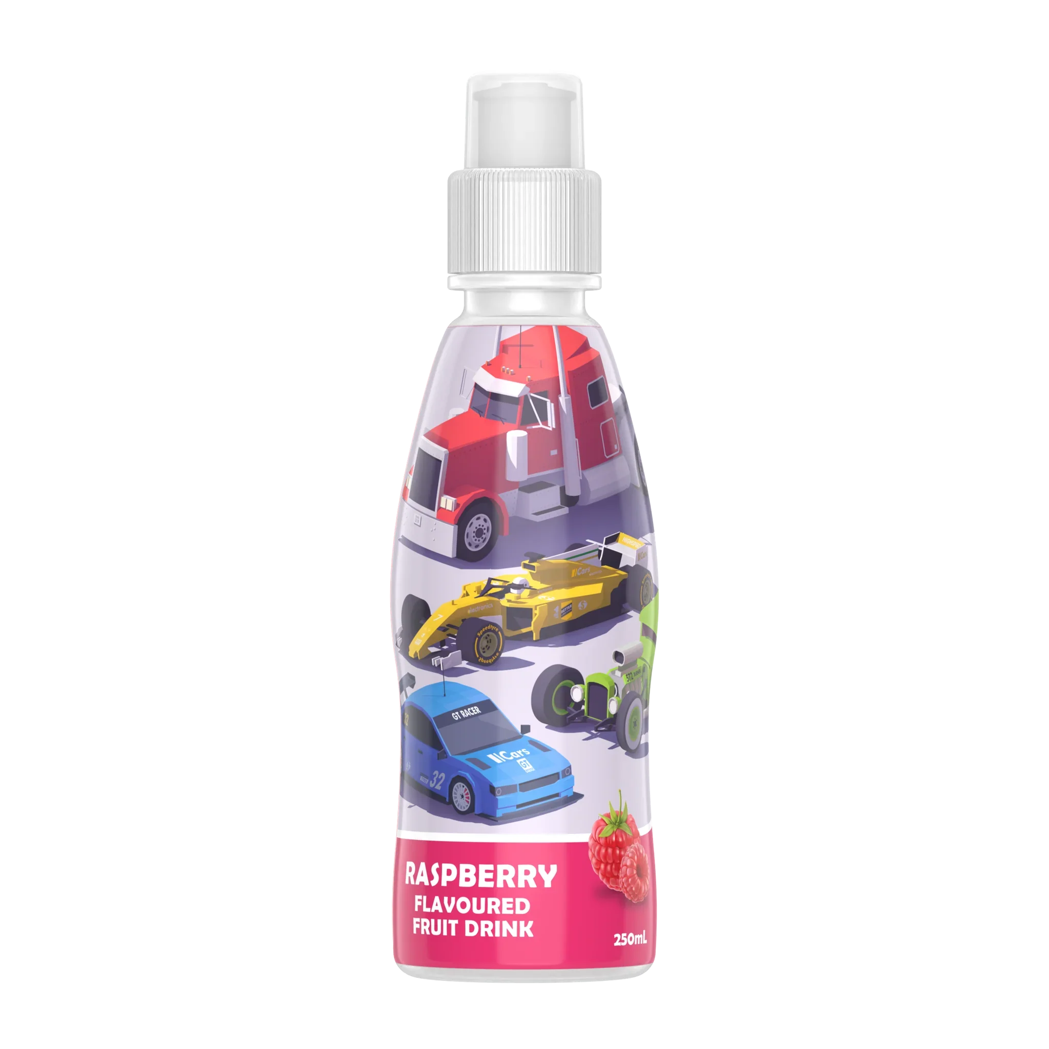 Fruity Burst Racers Raspberry 250ml – Tom's Confectionery Warehouse