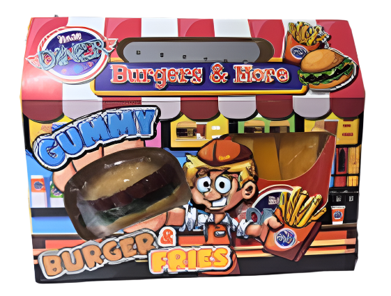 Gummy Burger 140g – Tom's Confectionery Warehouse