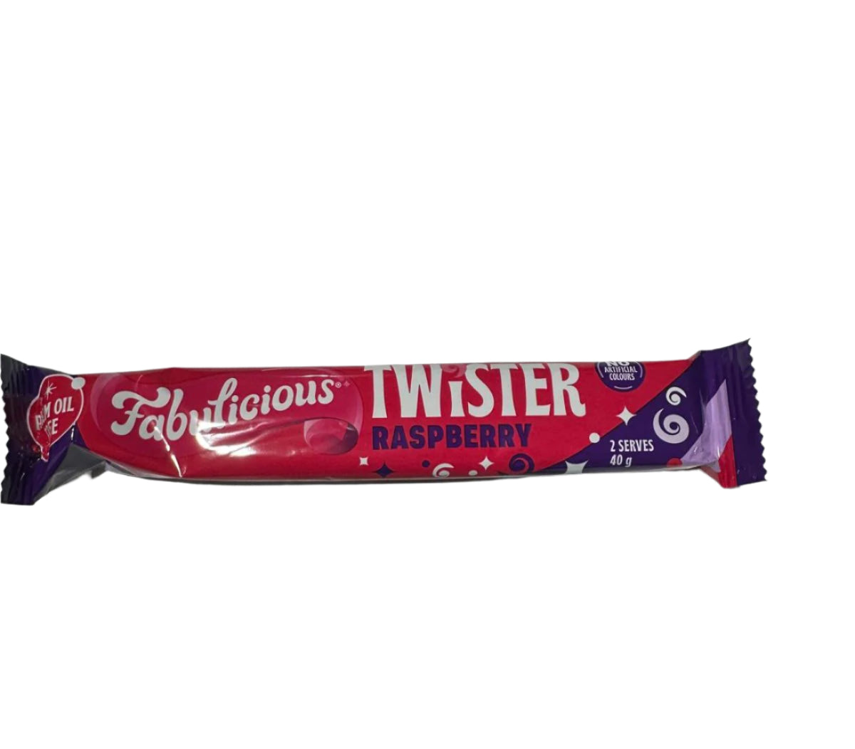 Fabulicious Raspberry Licorice Twist 40g – Tom's Confectionery Warehouse