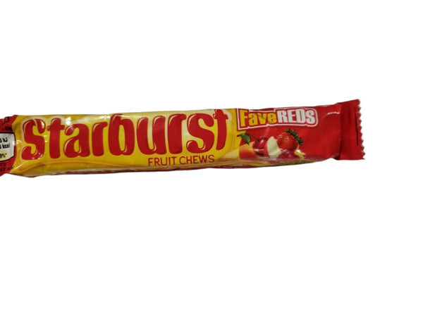 Starburst Fave Reds Stick Pack 45g – Tom's Confectionery Warehouse