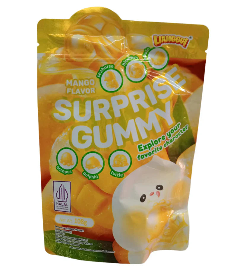 Surprise Gummy Mango 108g – Tom's Confectionery Warehouse