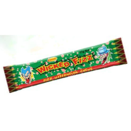 Sweetmans Wicked Fizz Watermelon Chews – Tom's Confectionery Warehouse