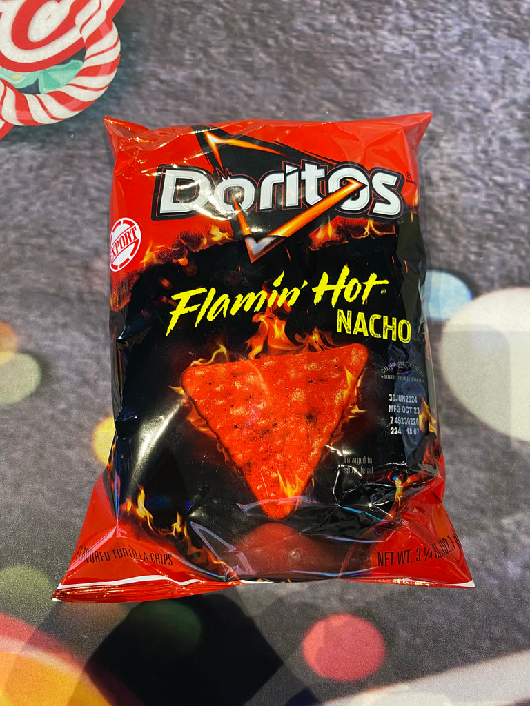 Doritos Flamin Hot Nacho 92g 3.25oz – Tom's Confectionery Warehouse
