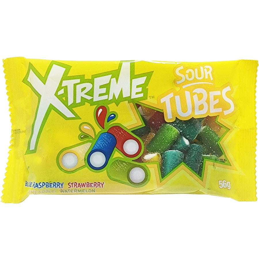 Xtreme Sour Tubes – Tom's Confectionery Warehouse