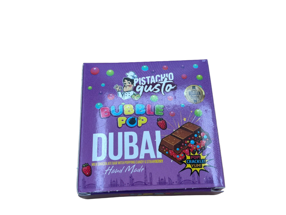 Gusta Popping Bubble Pop Dubai 100g – Tom's Confectionery Warehouse