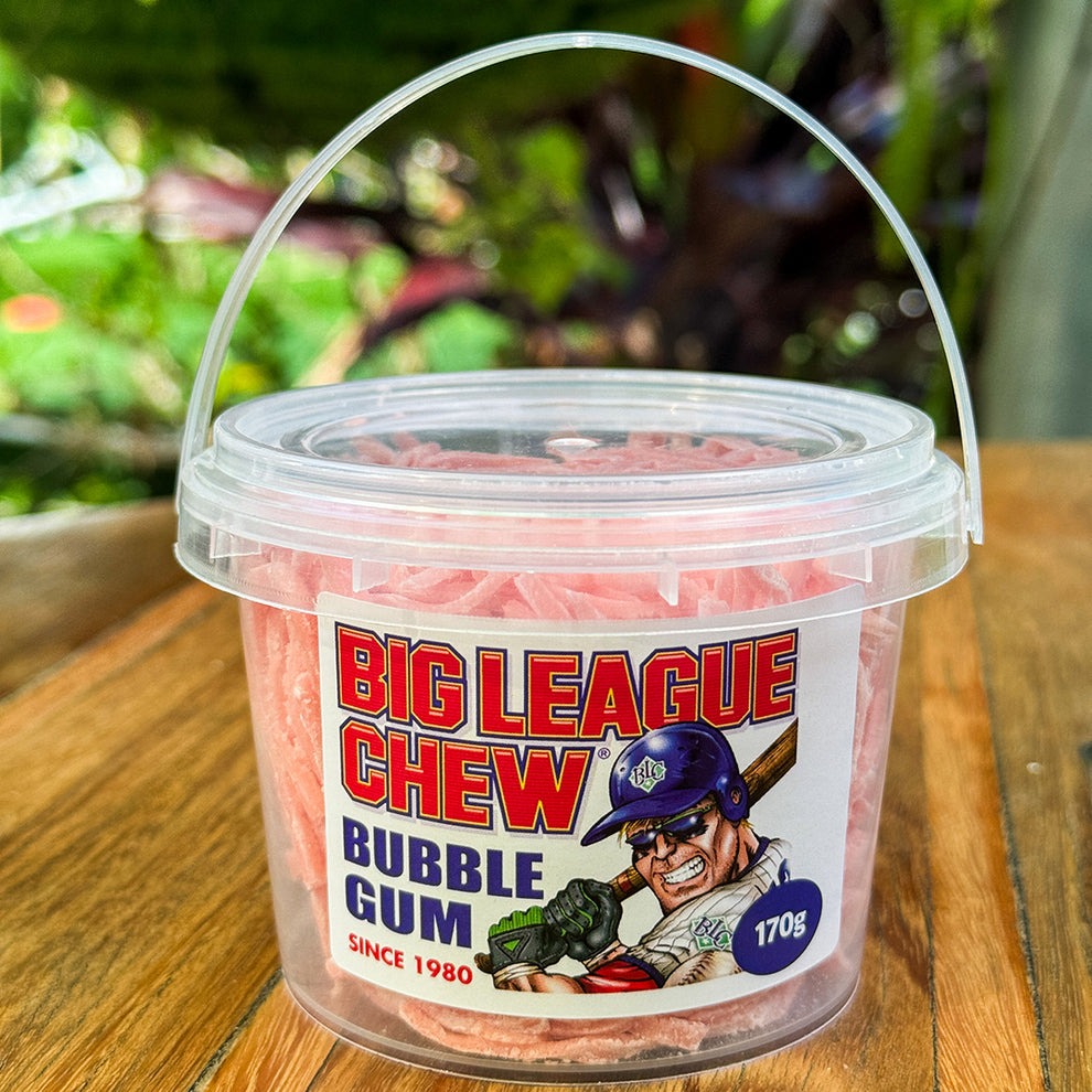 Big League Chew Original Bubble Gum 170g – Tom's Confectionery Warehouse