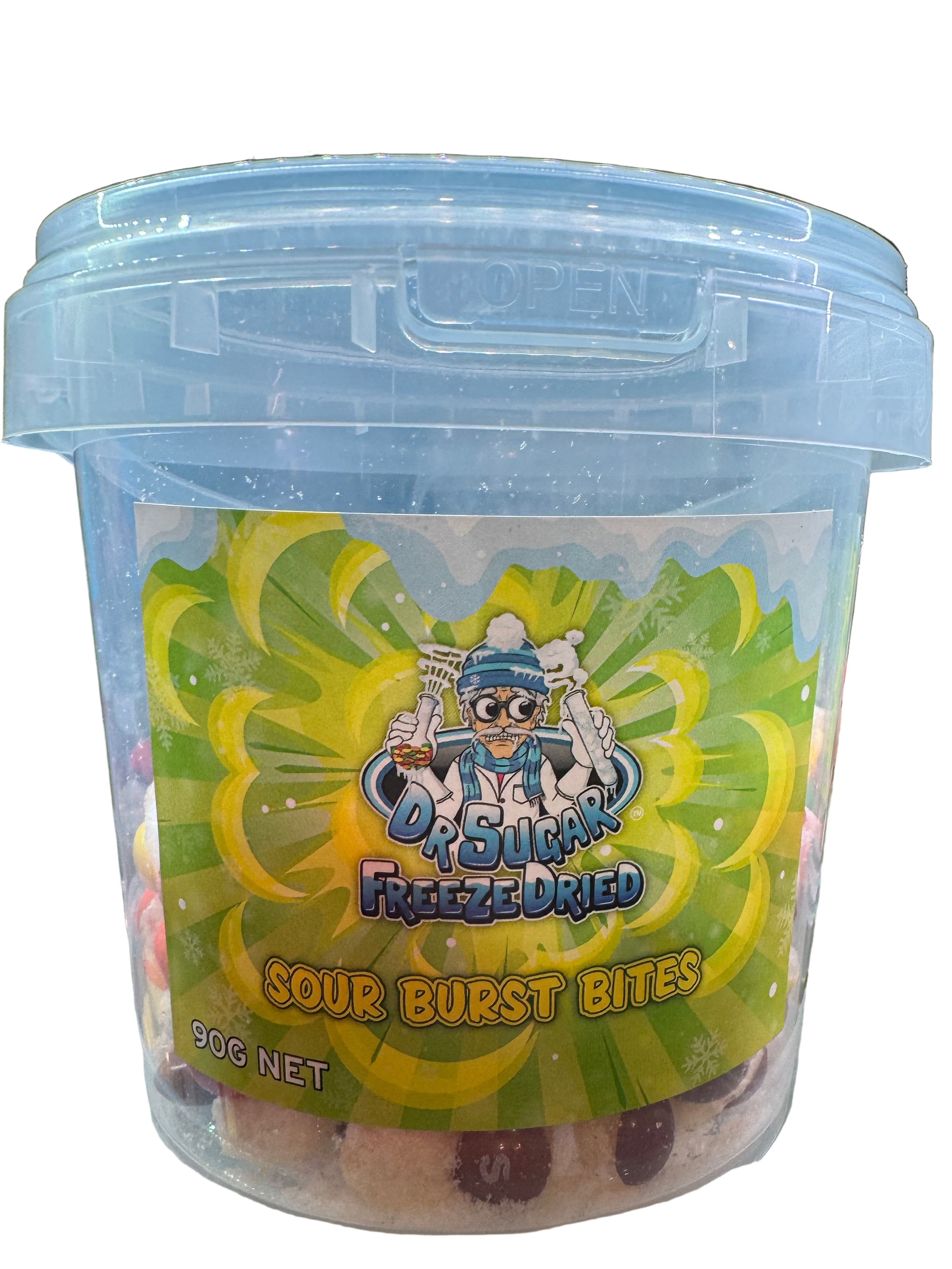 Dr Sugar Freeze Dried Sour Burst Bites 90g – Tom's Confectionery Warehouse