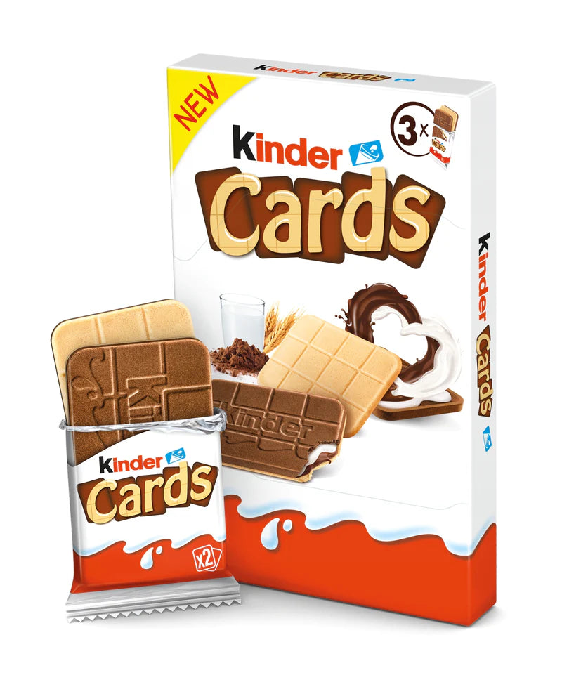 KINDER CARDS T3 76.8G – Tom's Confectionery Warehouse