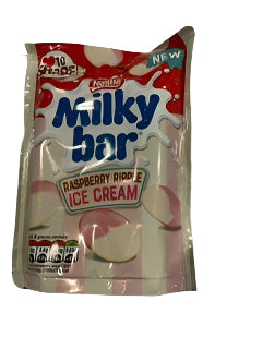 Milky Bar Rasberry Ripple Ice Cream 86g – Tom's Confectionery Warehouse