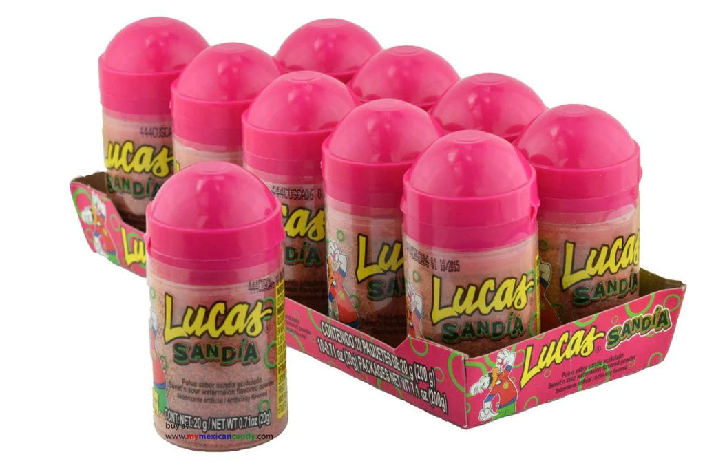 LUCAS POLVO WATERMELON 20G – Tom's Confectionery Warehouse