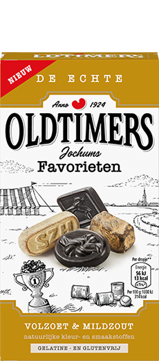 Oldtimers - Licorice Sweet + Salt (Jochum's Favorieten) 235g – Tom's ...