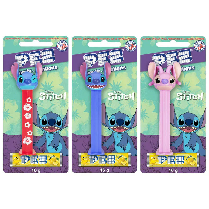 PEZ Stitch 17g – Tom's Confectionery Warehouse