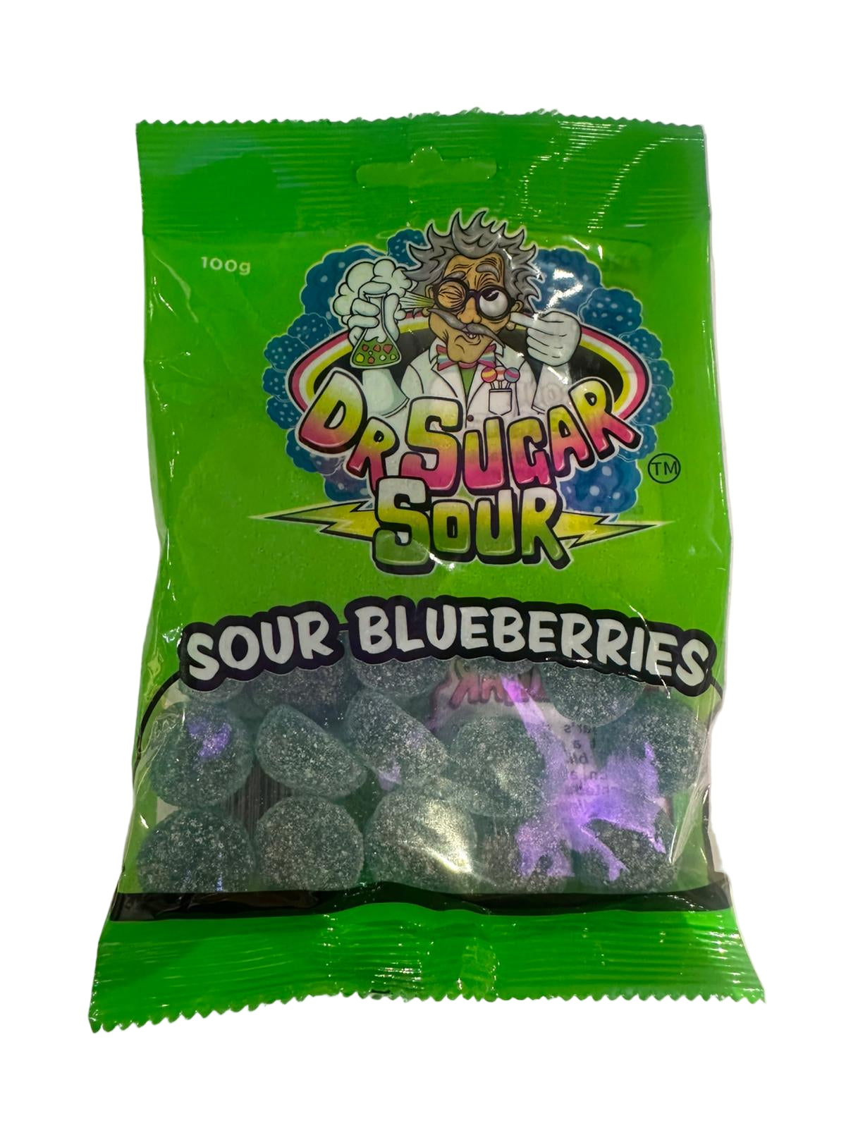 Dr Sugar Sour Blueberries 100g – Tom's Confectionery Warehouse