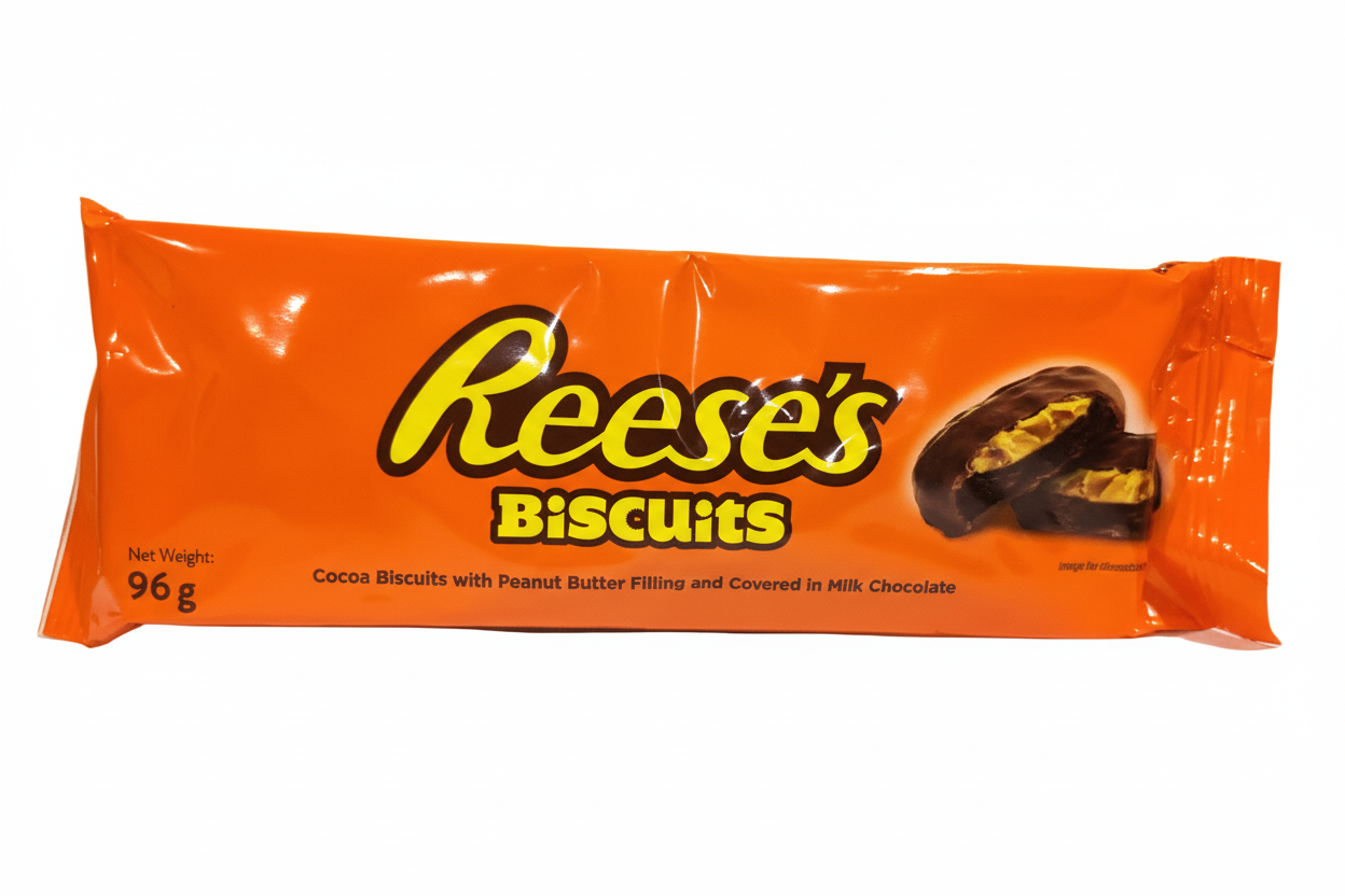 US Reese's Rounds (Biscuits) 96g – Tom's Confectionery Warehouse