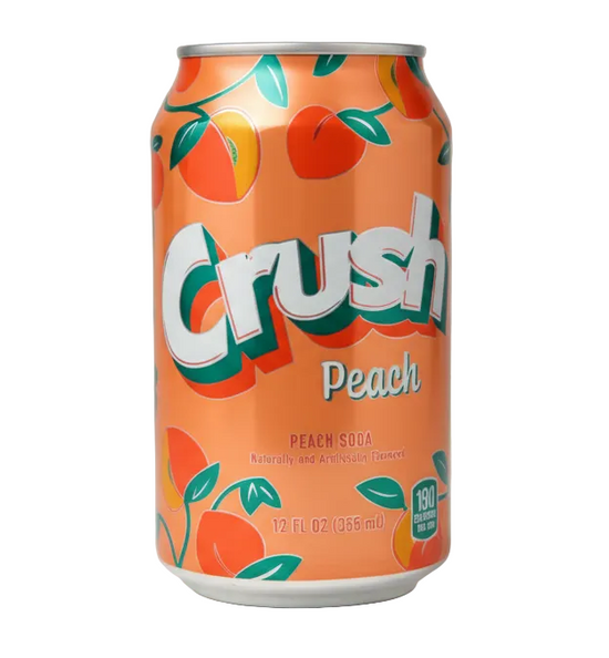 US Crush Peach 355ml – Tom's Confectionery Warehouse