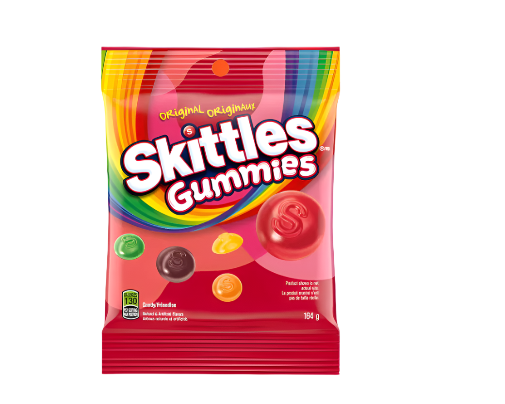 Skittles Gummies Original 164.4g – Tom's Confectionery Warehouse