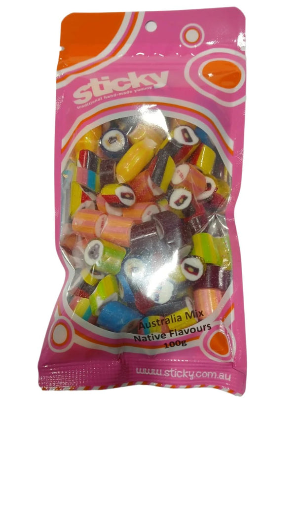 Sticky Wholesale Premium Australia Mix 100g – Tom's Confectionery Warehouse