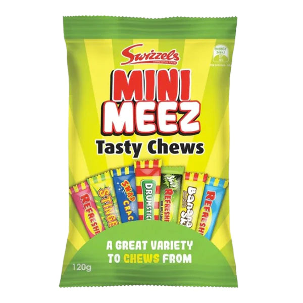 CTC Swizzels Mini Meez Tasty Chews 120g – Tom's Confectionery Warehouse