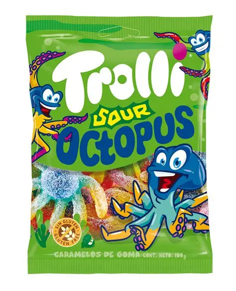 Trolli Sour Octapus 100g – Tom's Confectionery Warehouse