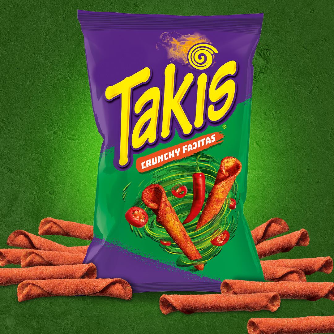 Barcel Takis Crunchy Fajitas 92.3g – Tom's Confectionery Warehouse