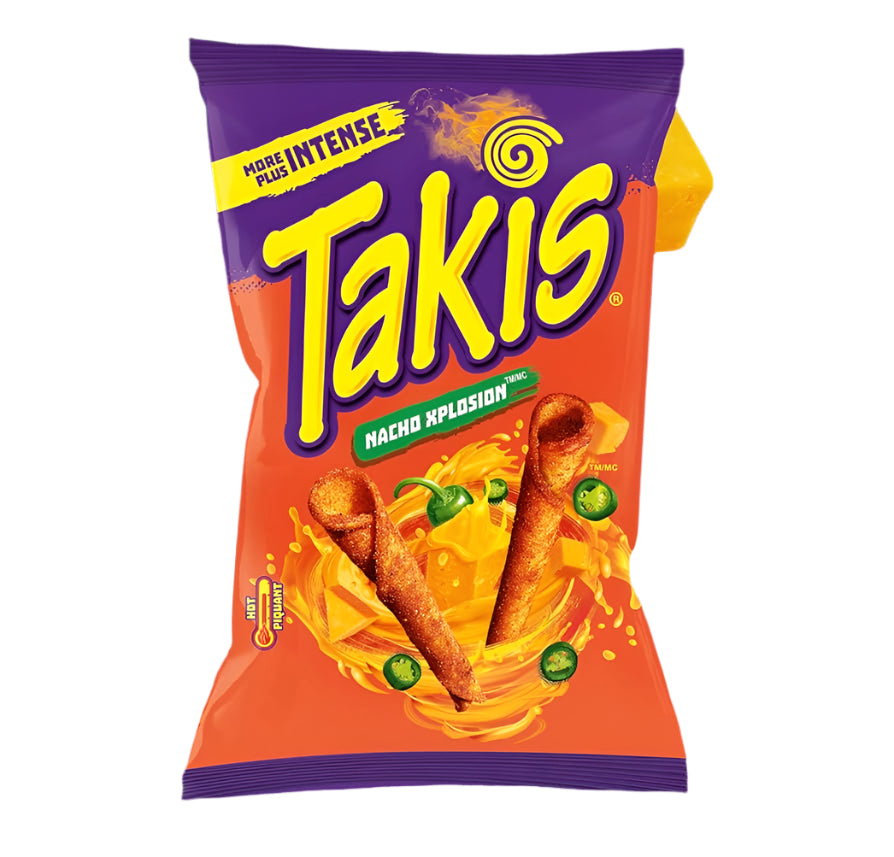 Barcel Takis Nacho xplosion 90g – Tom's Confectionery Warehouse