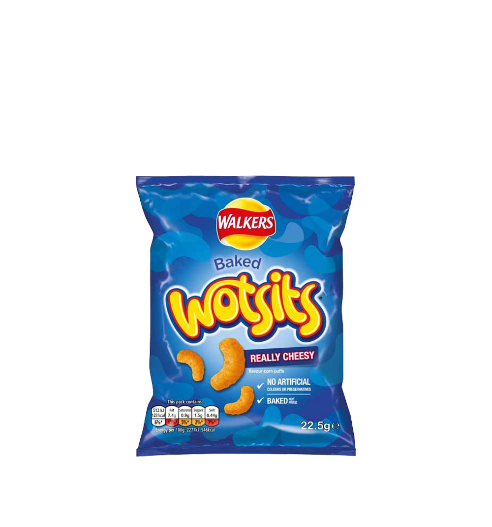 Walkers Wotsits Cheesy Chips – Tom's Confectionery Warehouse