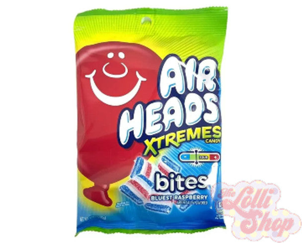 Airheads Xtremes Bites Blue Raspberry 170g – Tom's Confectionery Warehouse