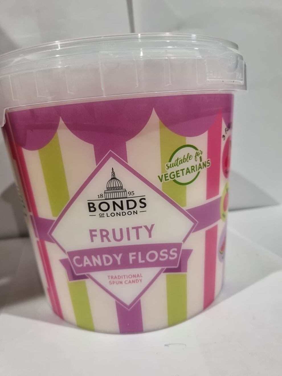 Bonds Candy Floss Tub 120g – Tom's Confectionery Warehouse