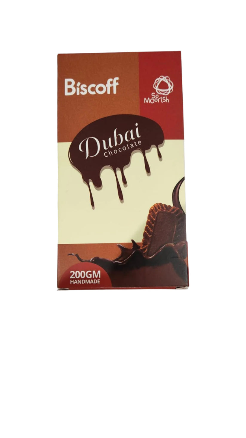 Dubai Biscoff Chocolate 200g – Tom's Confectionery Warehouse