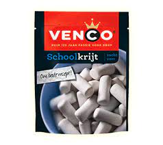 Dutch Venco - Schoolkrijt (Chalk Licorice) 225g – Tom's Confectionery ...