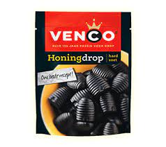 Dutch Venco Honingdrop (Honey Licorice) 235g – Tom's Confectionery ...