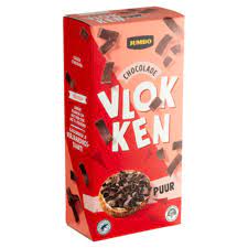 Jumbo - Vlokken Puur (Chocolate Flakes Dark) 300g – Tom's Confectionery ...