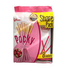 Pocky Strawberry Value Pack GLICO 176g – Tom's Confectionery Warehouse