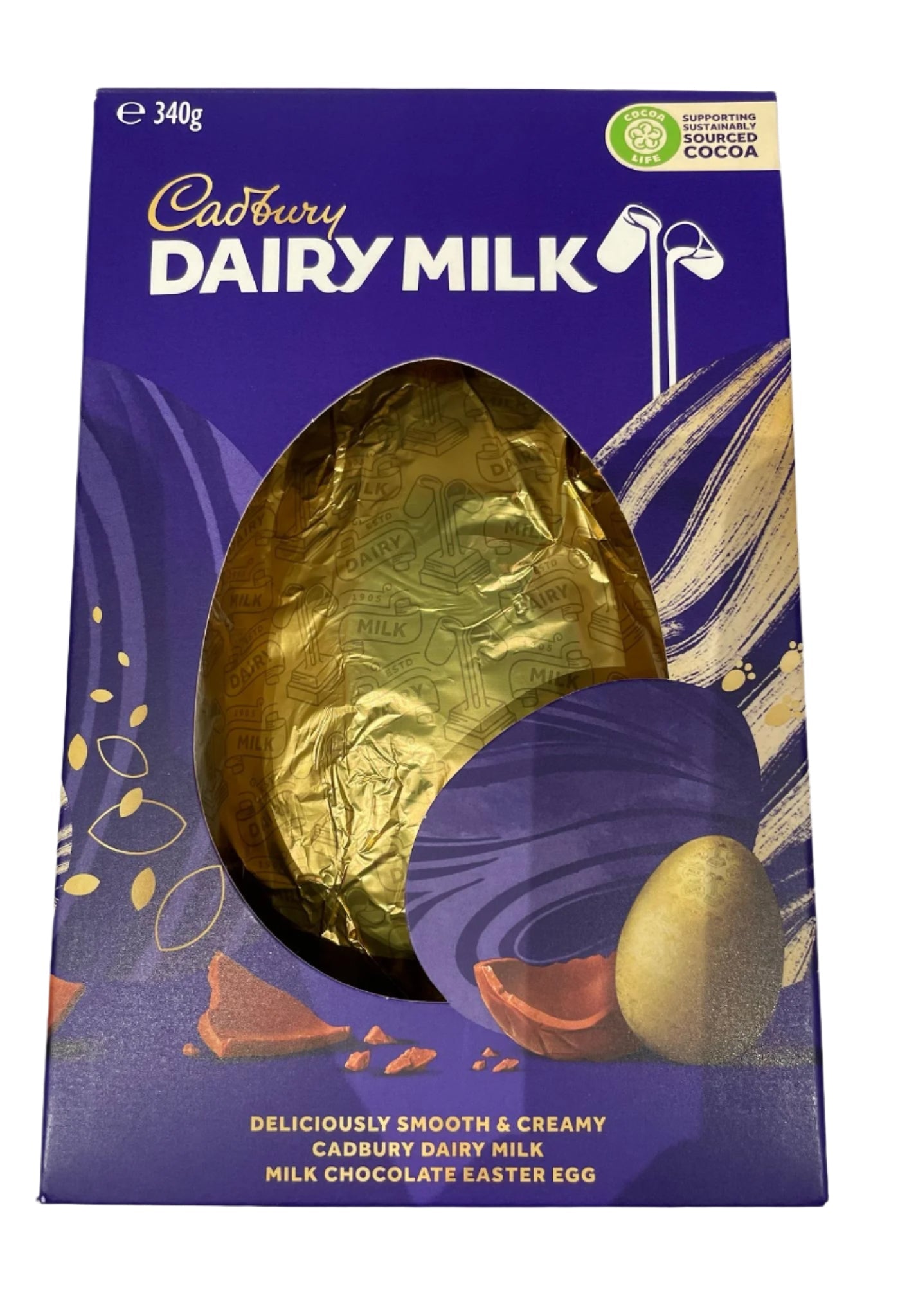 CAD Dairy Milk Deluxe Egg 340g – Tom's Confectionery Warehouse