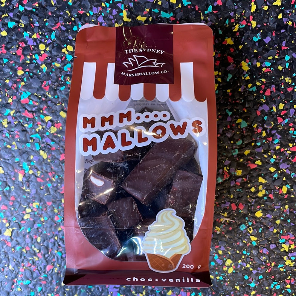 SMC Toasted Choc Vanilla Marshmallow 200g – Tom's Confectionery Warehouse
