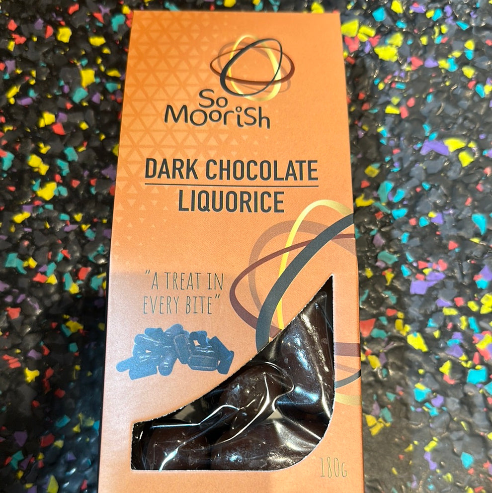 Dark Choc.Licorice Bullets 180g – Tom's Confectionery Warehouse