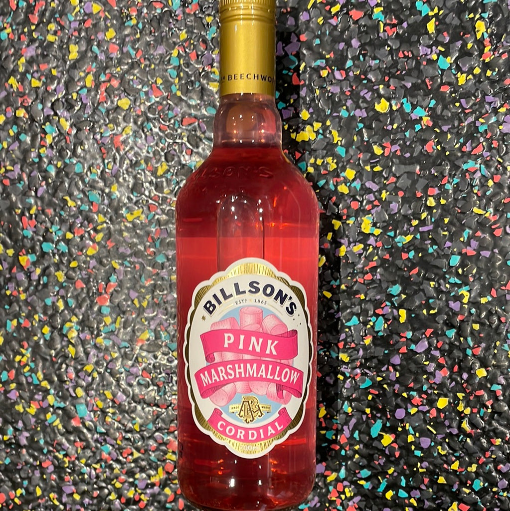 Billson’s - Pink Marshmallow Cordial – Tom's Confectionery Warehouse