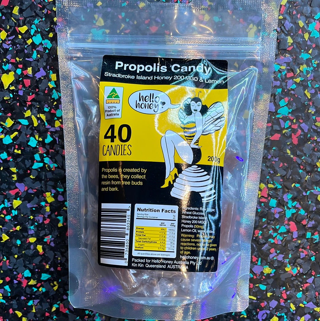 Propolis Candy Honey 40 candies – Tom's Confectionery Warehouse