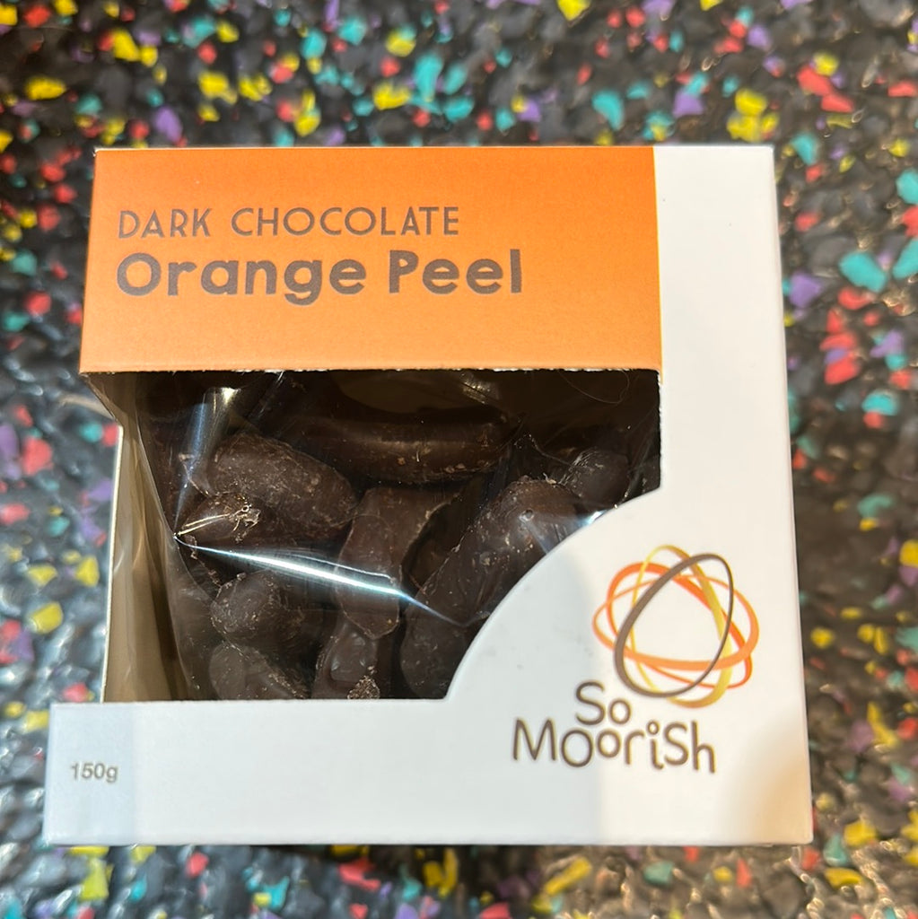 Dark Chocolate Orange Peel 150g – Tom's Confectionery Warehouse
