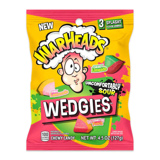 Warheads Wedgies 127g – Tom's Confectionery Warehouse
