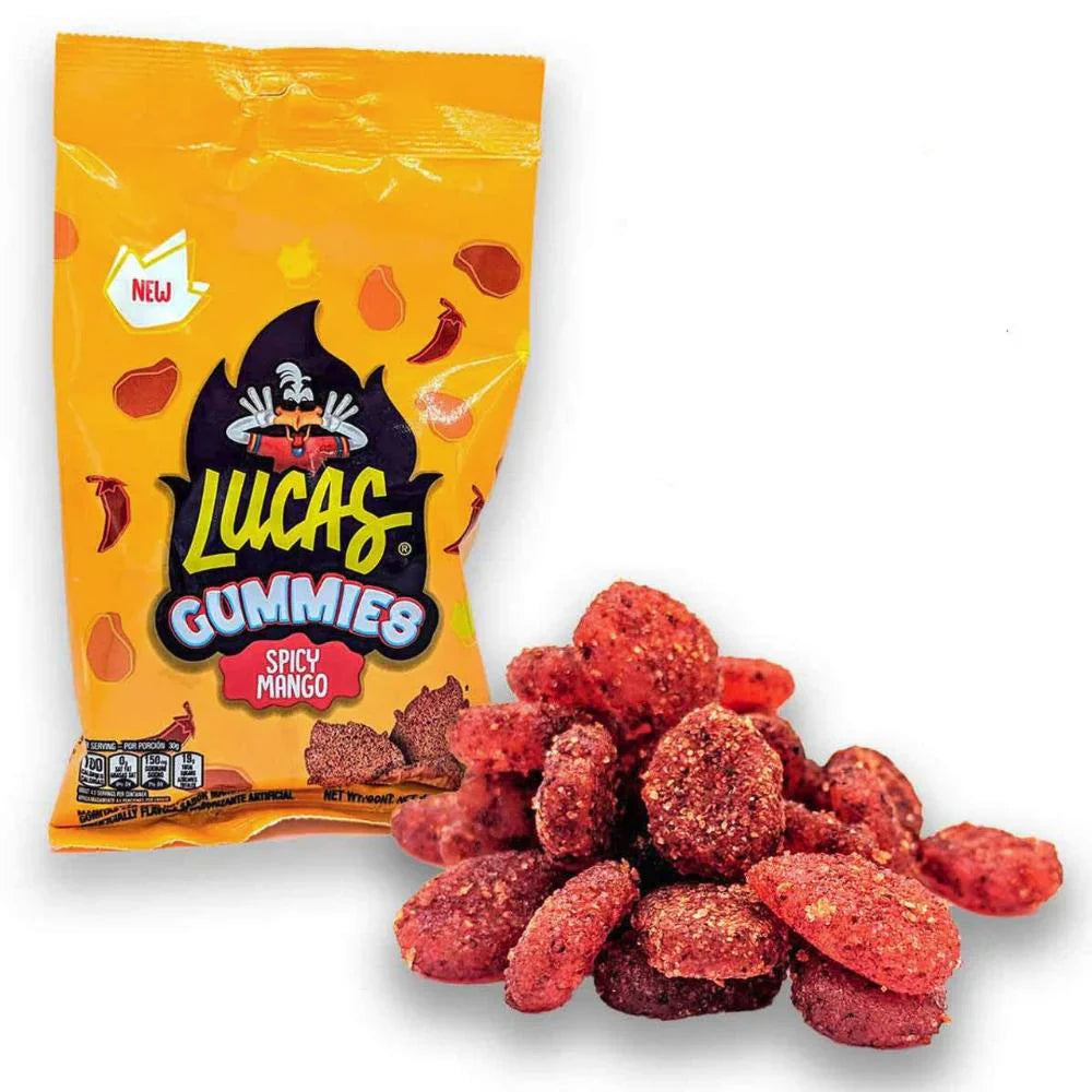 Lucas Spicy Mango Peg 130g – Tom's Confectionery Warehouse