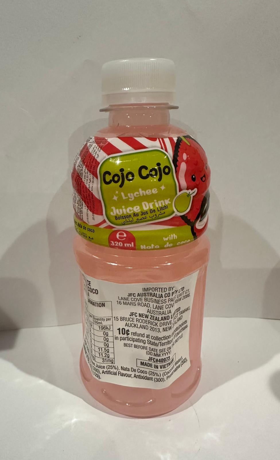 Cojo Cojo Lychee Juice 320ml – Tom's Confectionery Warehouse