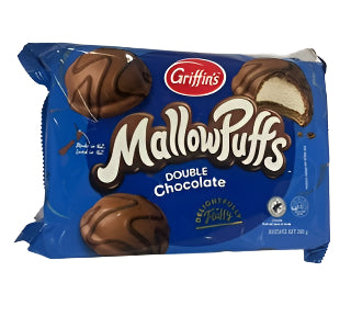 Double Chocolate Mallowpuffs 200g – Tom's Confectionery Warehouse