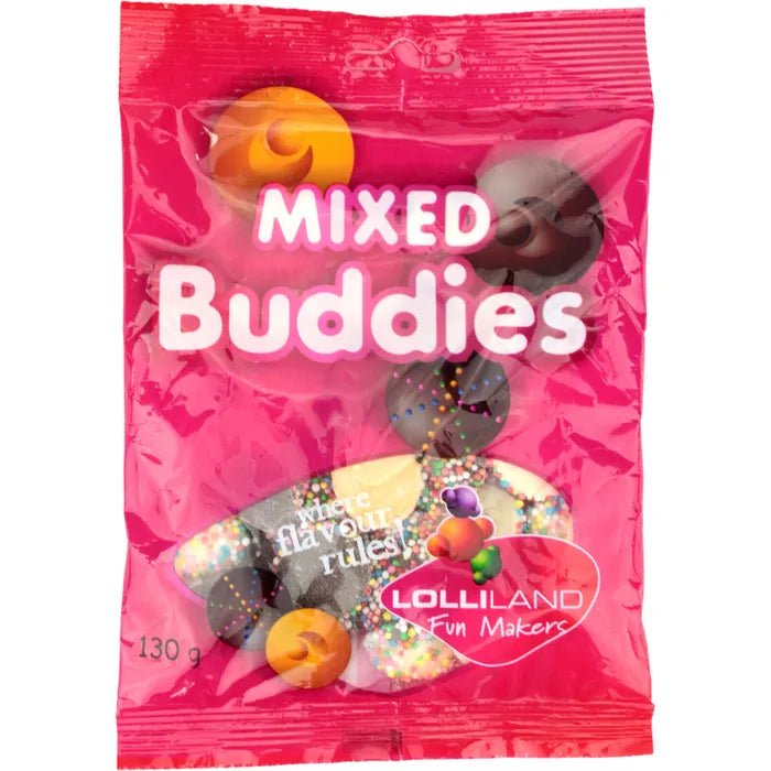 Lolliland Mixed Buddies 130g – Tom's Confectionery Warehouse