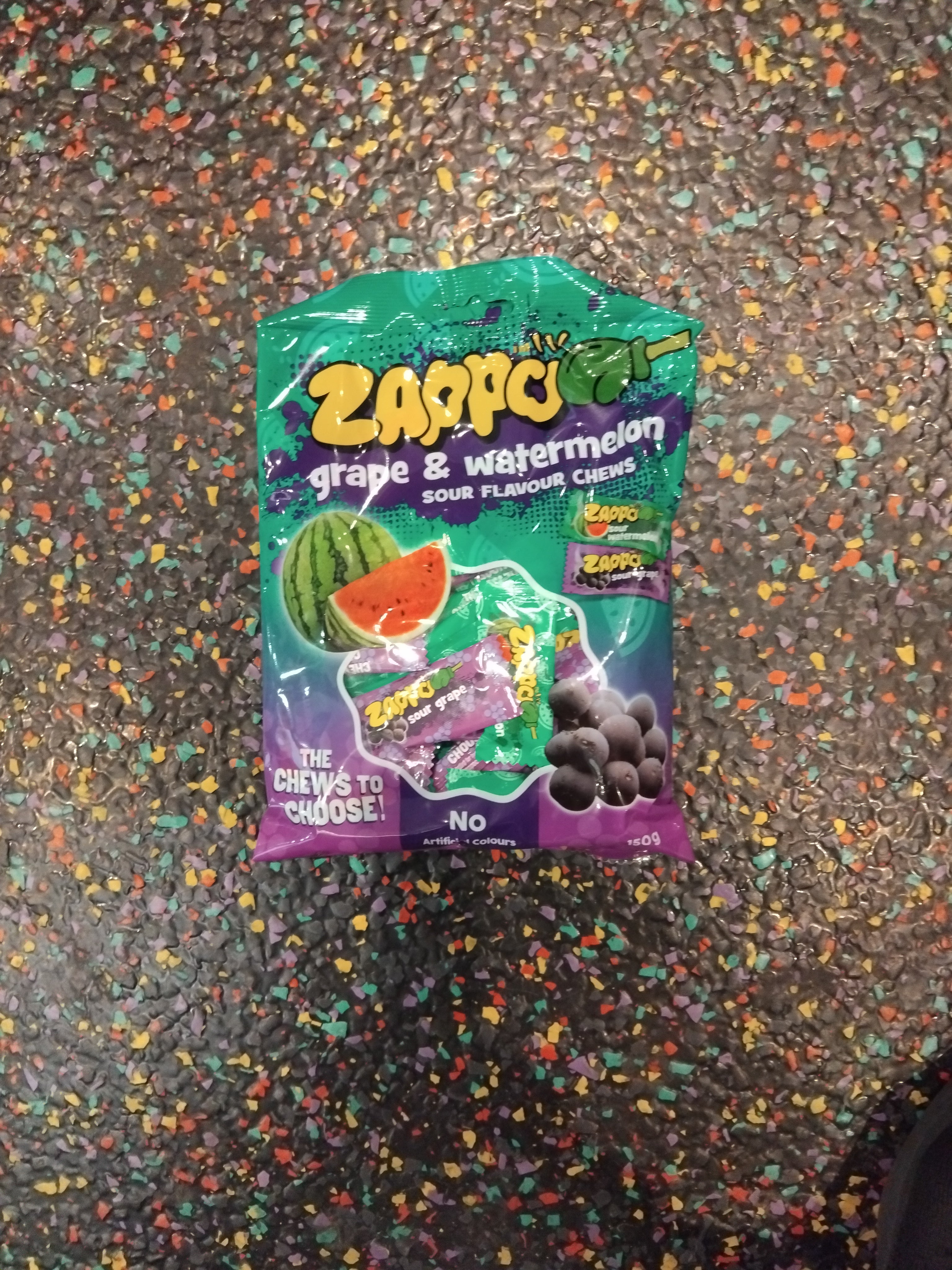 Zappo grape/watermelon 150g – Tom's Confectionery Warehouse